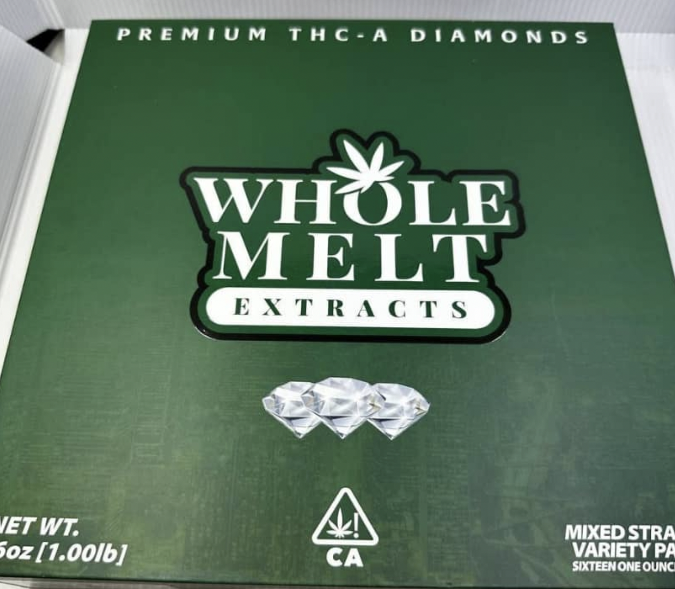THC-A DIAMONDS - Whole Melt Extracts Store
